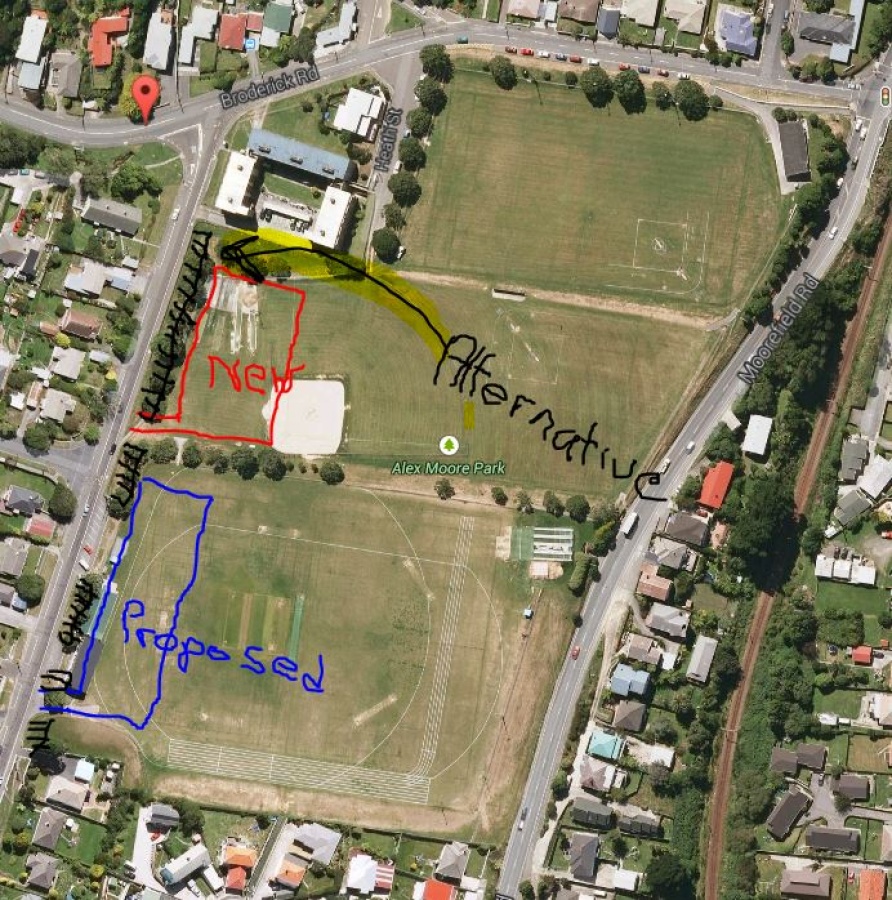 Alex Moore Park all-weather pitch nice BUT what about the parking and ...